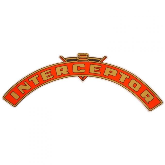 Dennis Carpenter Decal - Air Cleaner - Interceptor - 1959-60 Ford Car ...
