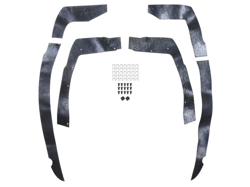 Fender To Radiator Support Splash Shields - Includes Staples | Blue ...