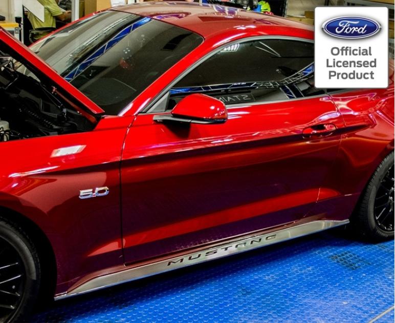 American Car Craft 2015-2017 Mustang - Ground Effects Kit, Brushed ...