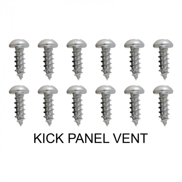 Dennis Carpenter Interior Trim Screw Kit - Stainless - 130 piece - 1957 ...