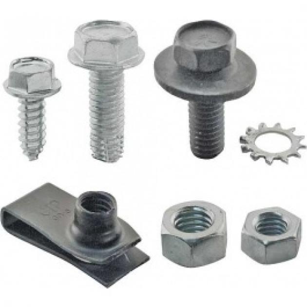 Ford Thunderbird Fender Splash Shield Hardware Kit, For Rear Splash ...