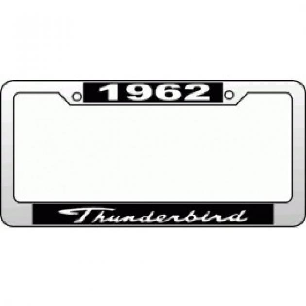 License Plate Frame, 1962 Thunderbird | Blue Oval Classics