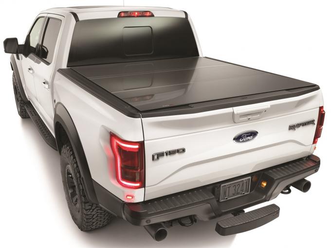 WeatherTech 8HF010015 - AlloyCover Hard Truck Bed Cover | Blue Oval ...