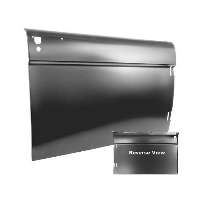 Door Skin Patch Panel - Right - Complete Outer Door Skin | Blue Oval ...