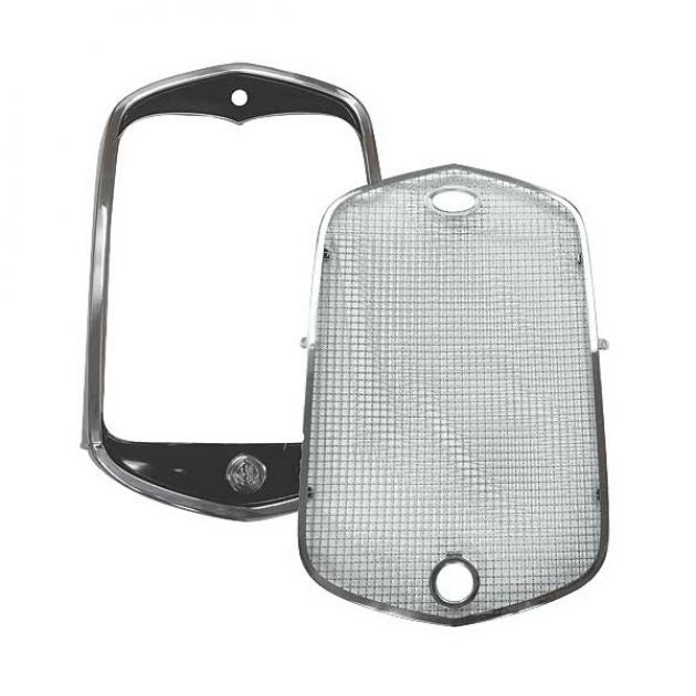 Model A Ford Radiator Shell & Stone Guard Kit - Stainless Steel | Blue ...