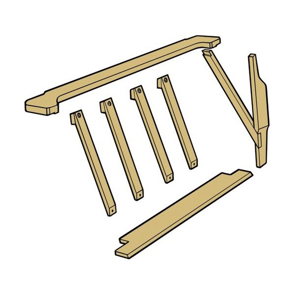 Model A Ford Pickup Body Wood Kit - Roadster Pickup | Blue Oval Classics