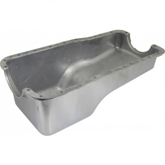 Cal Custom Oil Pan - Pressure Die-Cast - Finned Aluminum | Blue Oval ...