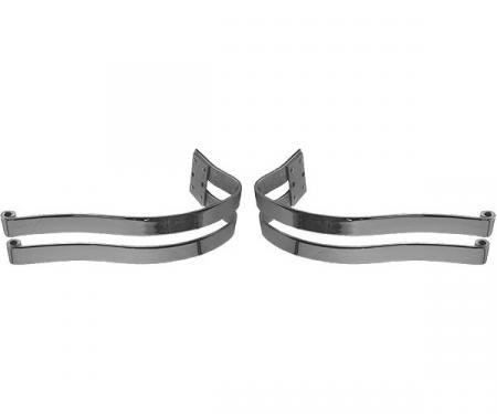 Model A Ford Rear Bumper Master Kit - Polished Stainless Steel - Late ...