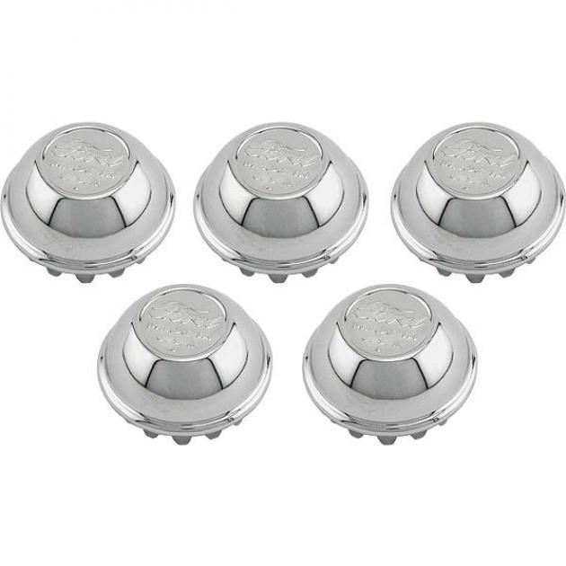 Model A Ford Hub Cap Set - 5 Pieces - Nickel Plated - Early1928 - Ford ...