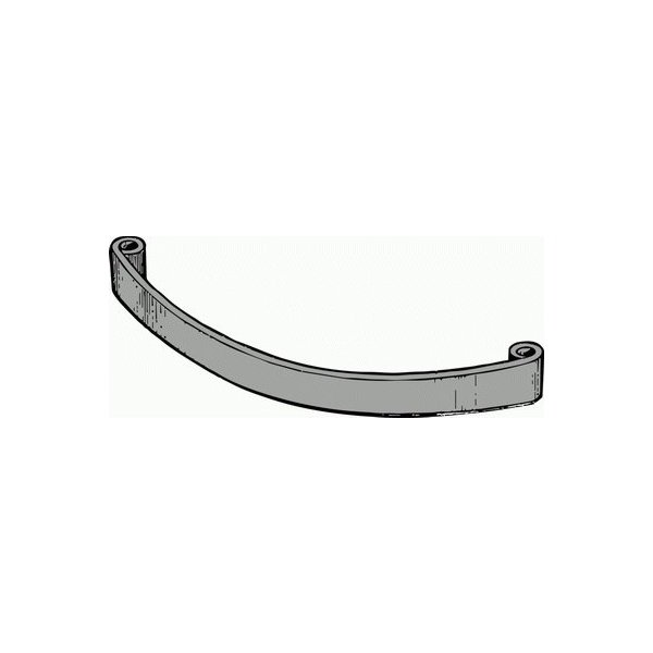 Model A Ford Rear Bumper Bar Set - Chrome - Slant Windshield Town Sedan ...