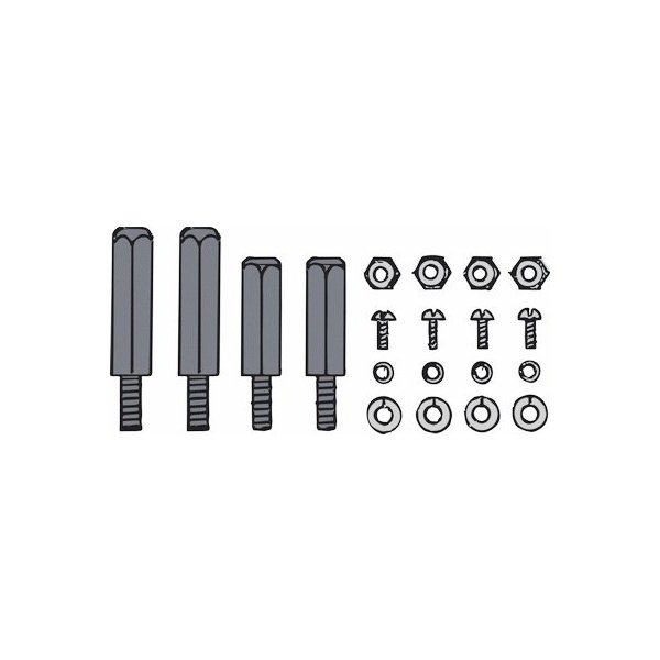 Model A Ford Front Bumper Arm & Radiator Splash Shield Mounting Bolt ...