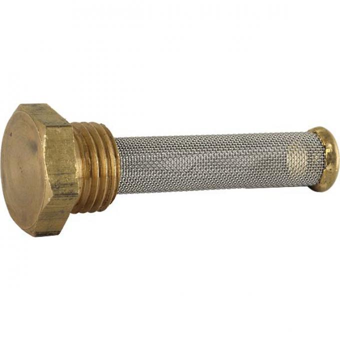 Model A Ford Zenith Carburetor Fuel Strainer - Brass Fitting | Blue ...