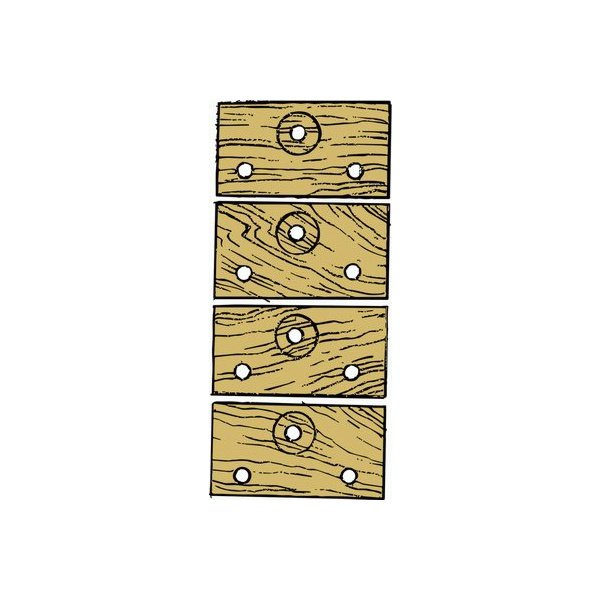 Model A Ford Hood Shelf Block Set - Wood Only - 4 Pieces | Blue Oval ...