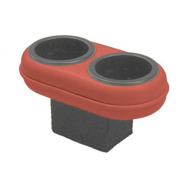 Ford Mustang Plug & Chug Drink Holder - Vermillion | Blue Oval Classics