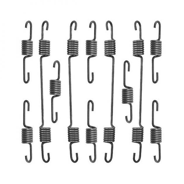 Model A Ford Brake Retracting Spring Set - 12 Pieces | Blue Oval Classics
