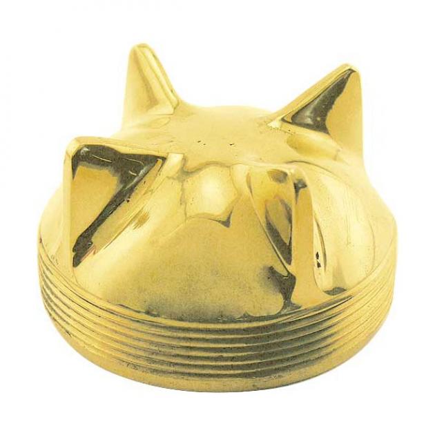 Model T Ford Radiator Cap - Brass - High Fin Style | Blue Oval Classics