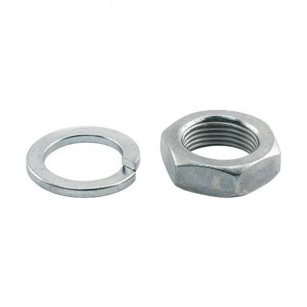 Ford Pickup Truck Alternator Nut & Lock Washer - Correct Zinc Finish ...