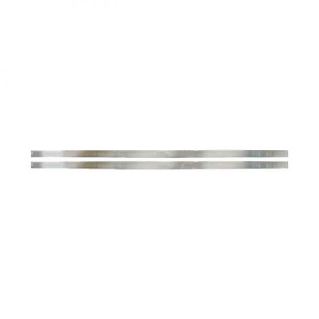 Model A Ford Front Bumper Bars - Polished Stainless Steel -1928-29
