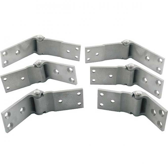 Model A Ford Door Hinge Set - Billet Steel - Coupe & Tudor Sedan ...