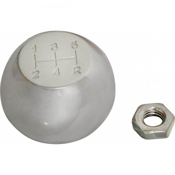 Mustang Shifter Knob, Tremec 5-Speed Transmission, Polished Billet ...