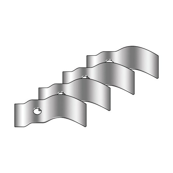 Model A Ford Vacuum Windshield Wiper Motor Clamp Set - For Open Cars ...