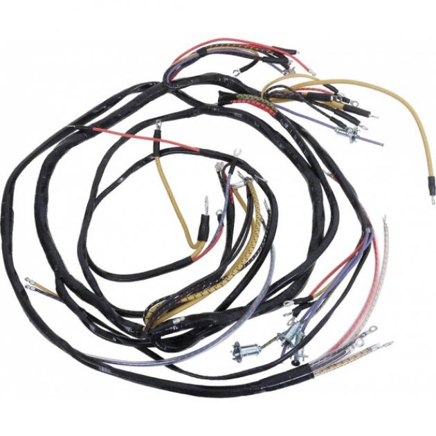 Ford Pickup Truck Dash Wiring Harness - V8 - F7 & F8 Conventional Cab ...