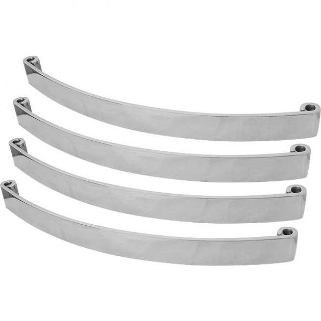 Model A Ford Rear Bumper Bar Set - Chrome - Slant Windshield Town Sedan ...