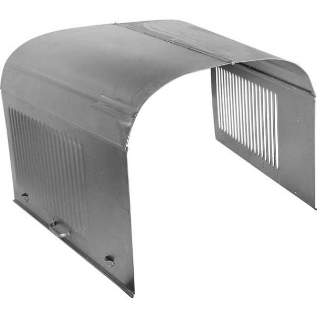 Model A Ford Hood - Complete - Steel - Includes Bead & Handles & Clips ...