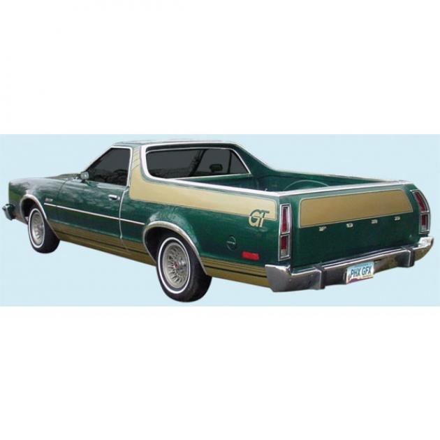 Body Stripe Kit, GT, Ranchero, 1977-1979 | Blue Oval Classics