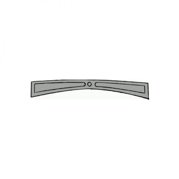 Model A Ford Dash Upper Finish Rail - Fiberglass - Coupe & Tudor Sedan ...