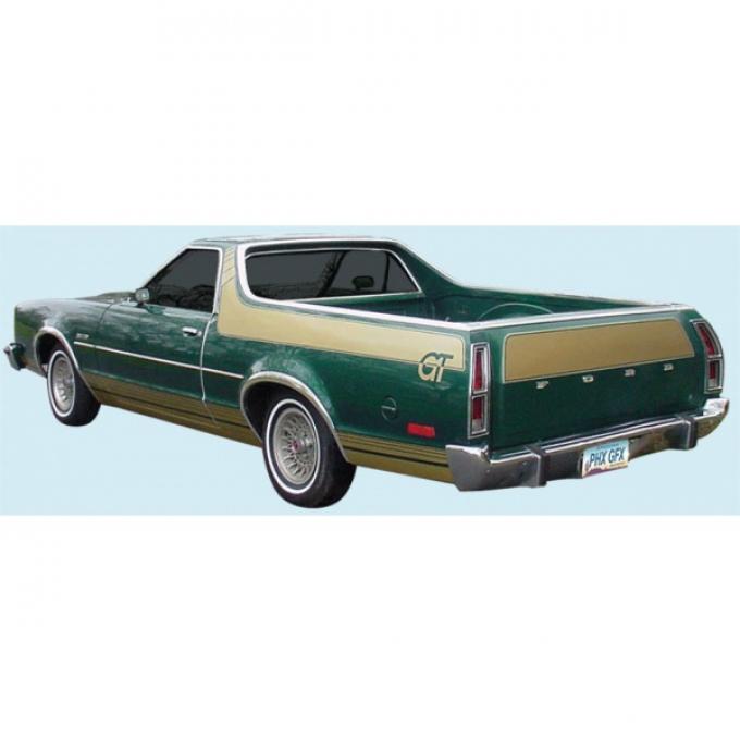 Body Stripe Kit, GT, Ranchero, 1977-1979 | Blue Oval Classics