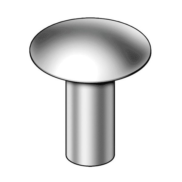 Rivet - 1/4 X 1/2 - Wagon Box Type - For Tailgate Hinges & Bed Assembly ...