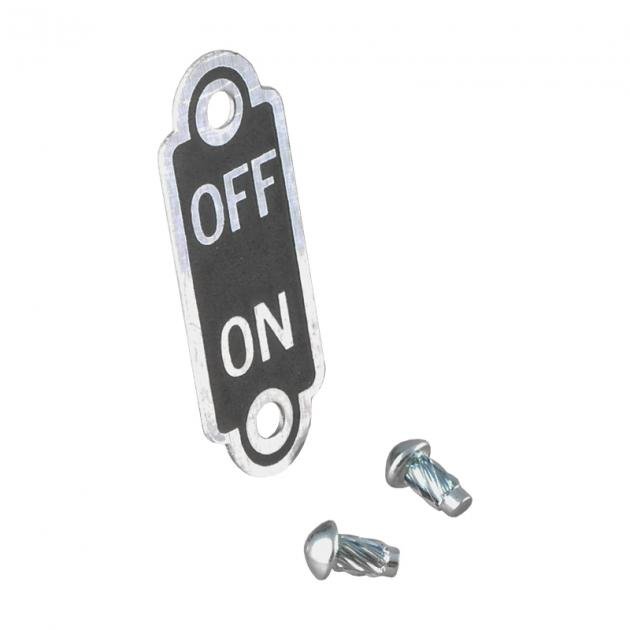 Dennis Carpenter Ignition Lock Switch Plate - 1933-34 Ford Car 40-3728 ...