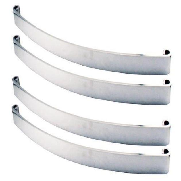 Bumpers Rear Slant Windshield Stainless A-17814-CSS | Blue Oval Classics