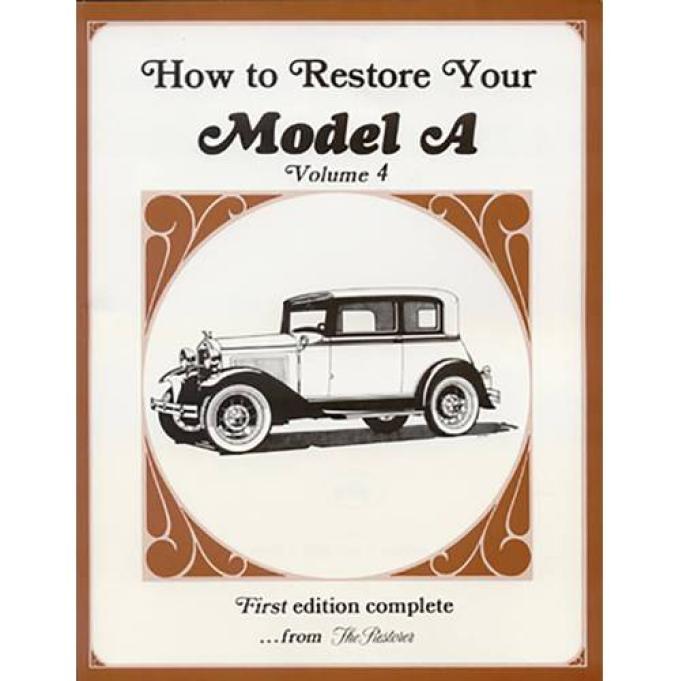 How to Restore Your Model A Book Volume 4 BMAFC-4 | Blue Oval Classics
