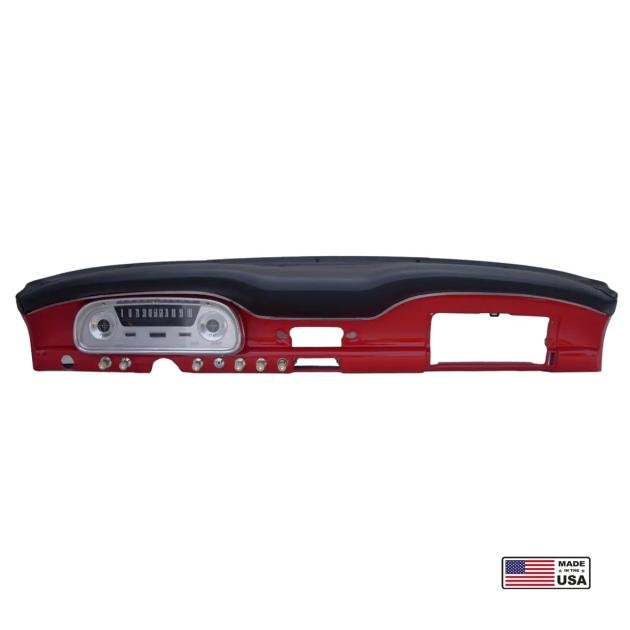 1960-1963 Ford Falcon Dash Pad, Black | Blue Oval Classics