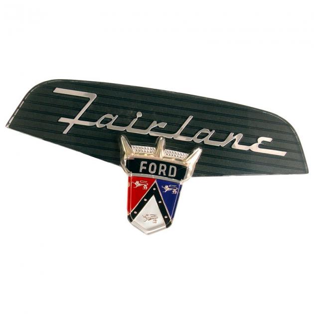 Dennis Carpenter Deck Lid Emblem - 1956 Ford Car B6A-7042514-A | Blue ...
