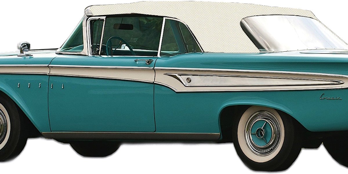 Kee Auto Top CD2003TO26SP Convertible Top - Ford White, Vinyl, OE ...