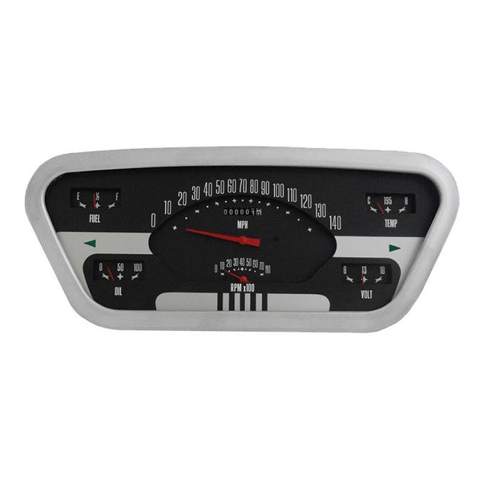 Dennis Carpenter Instrument Cluster - 12 volt - Original - 1953-55 Ford ...