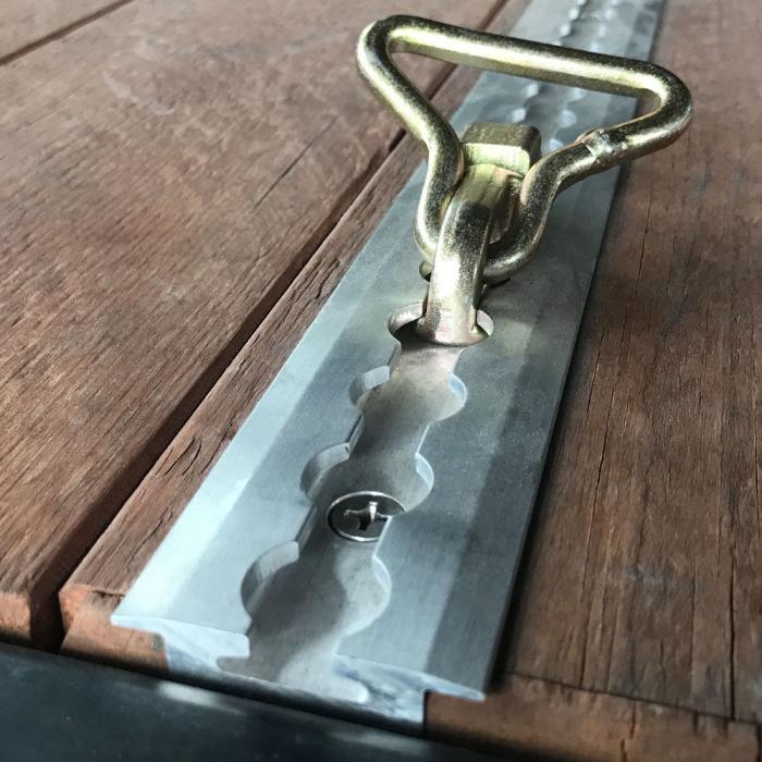 Race Ramps VersaTie Recess-Mounted Track with Flanged Edge (Series 4 ...