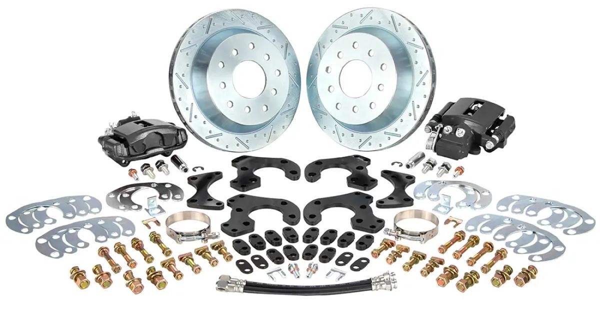 Classic Performance 12" Big Brake Rear Disc Brake Wheel Kit with ...