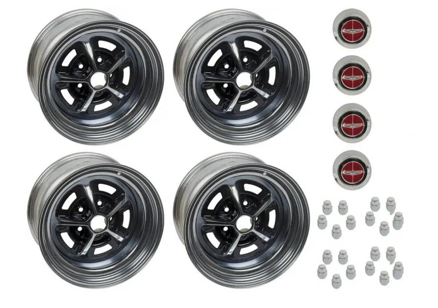 MAGNUM WHEEL KIT (15X7) and (15 x 8) SET | Blue Oval Classics