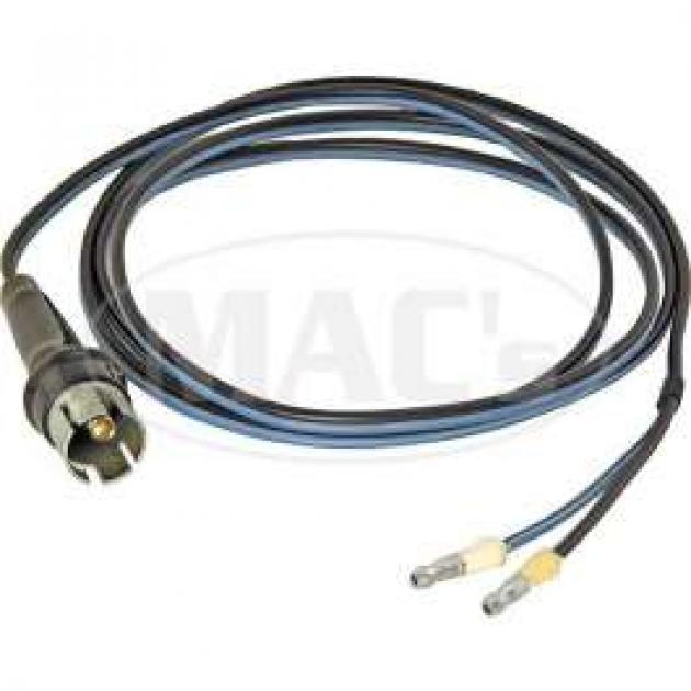 Parking Light Socket - Right - 2 Wires - 63 Long | Blue Oval Classics