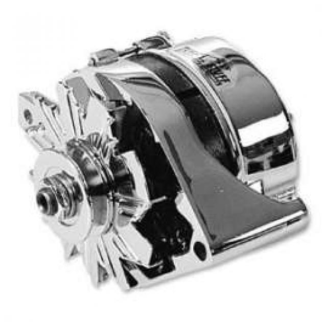 Ford One Wire Alternator Small Case (100 Amp) Black | Blue Oval Classics