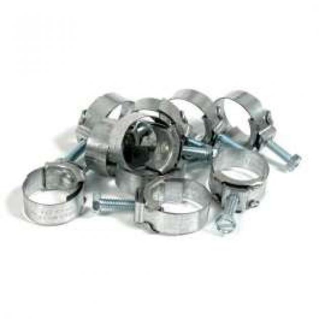 Heater Hose Clamp Set - Wittek Tower Type Clamps | Blue Oval Classics