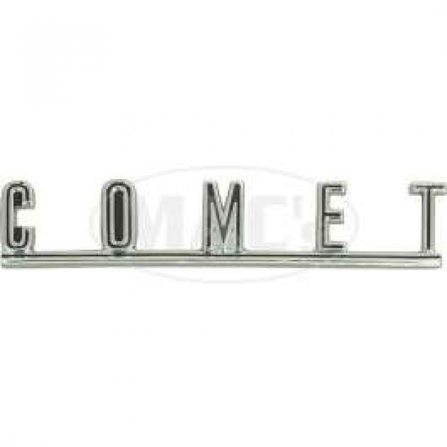 Hood Emblem/Trunk Lid/Grille Emblem, Comet, 1966 | Blue Oval Classics