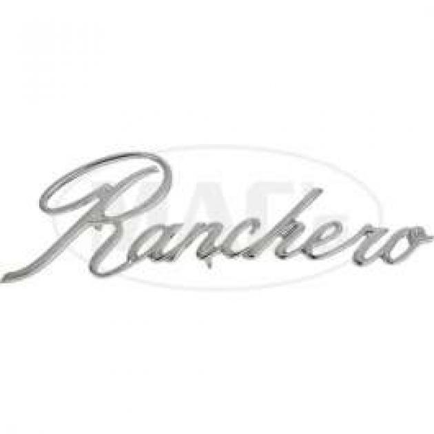 Front Fender Emblem, Ranchero Script, Ranchero, 1970-1976 | Blue Oval ...