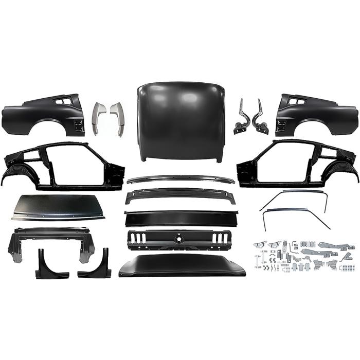 OER 1967 Ford Mustang, Coupe to Fastback Sheet Metal Conversion, Kit ...