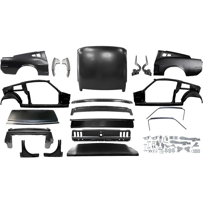 OER 1968 Ford Mustang, Coupe to Fastback Sheet Metal Conversion, w ...